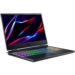 Acer 2023 Nitro 5 AN515 Gaming Laptop: Ryzen 7 6800H, NVidia RTX 3070 Ti, 1TB SSD, 16GB DDR5 RAM, 15.6'' QHD 165Hz Display, Black