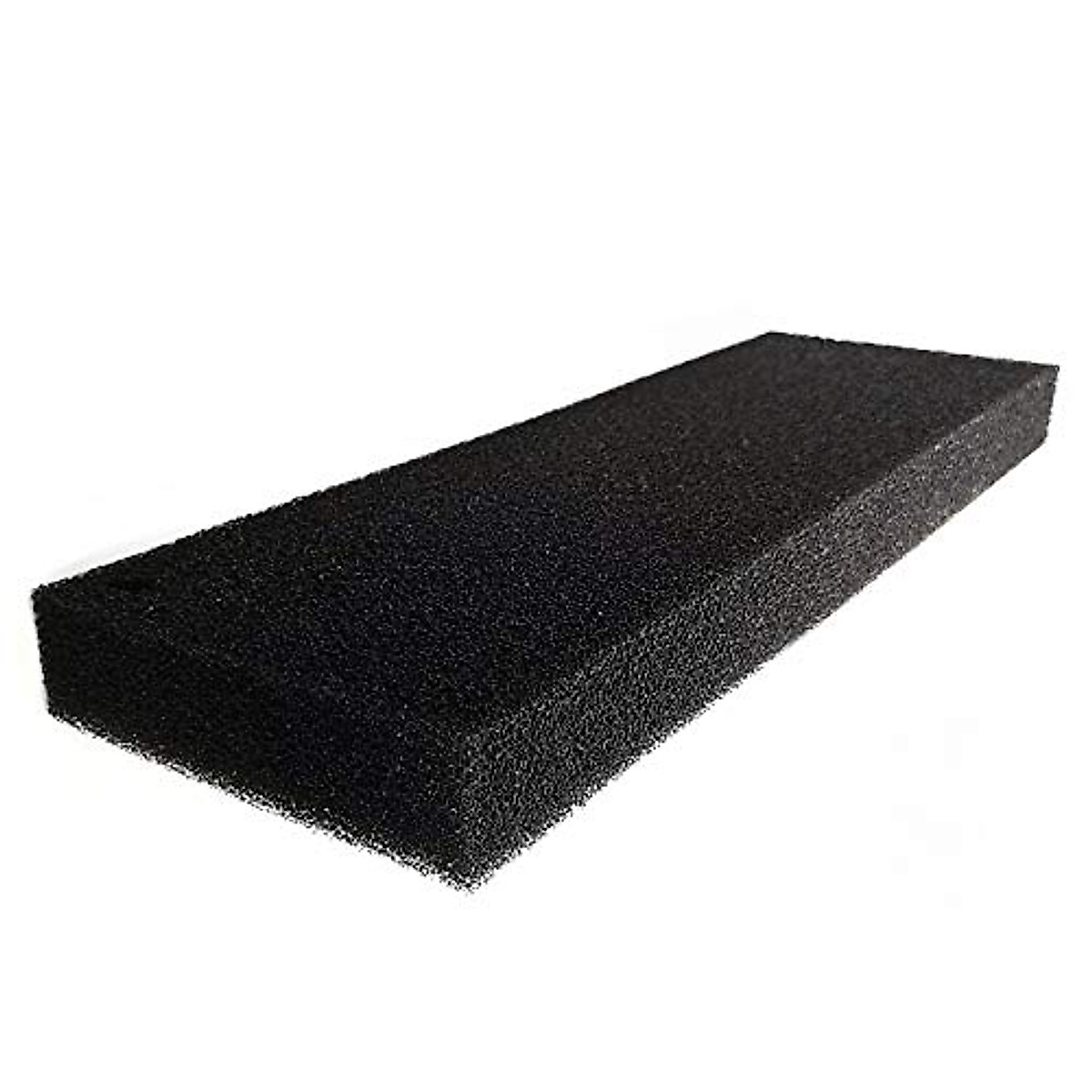 JIH Aquarium Filter Media Sponge Foam Coarse 19.5 x 4.75 x 1.5 inch, Fish Tank Cut to Fit Biochemical Filter Bio Sponge Pad