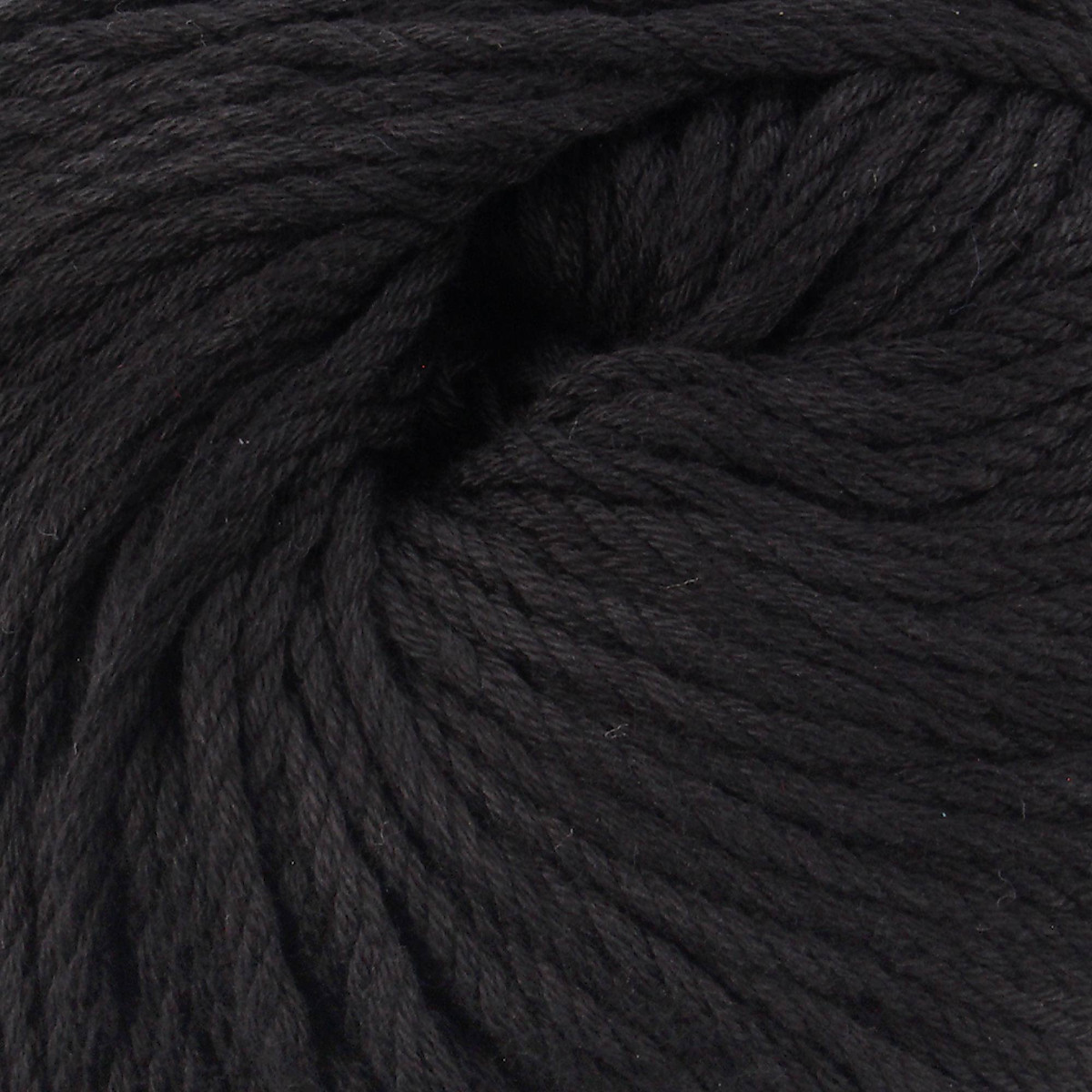 JubileeYarn Bamboo Cotton Chunky Yarn - 100g/Ball - Midnight Black - 2 Balls