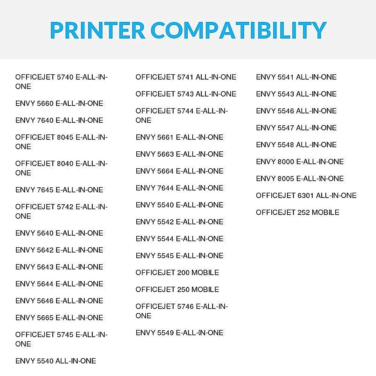 SPEEDYINKS Remanufactured Ink Cartridge Replacement for HP 62XL 62 XL C2P05AN High Yield to use with HP Envy 7640 5660 5545 7644 7645 OfficeJet 5740 5746 Series Printer (2 Black, 1 Tri-Color, 3-Pack)