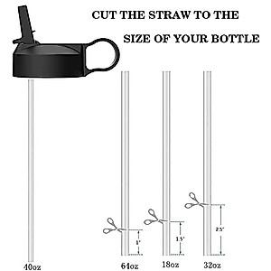 The Mass Wide Mouth Straw Lid Compatibility Most Sports Water Bottle (Kids Lemon)