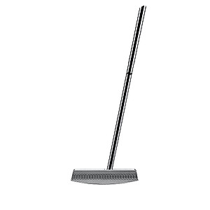 Bell N-360 No-Offset CNC Milled Upright Lie Toe Balance Golf Putter (79 Degree Lie) + Winn Dri-Tac Dark Gray Standard Grip | Made in USA (Right, 34)