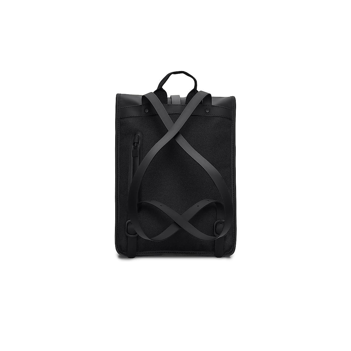 RAINS Rolltop Rucksack Mini (Black)