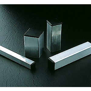 Caplugs SQR-2-4-8 – SQR Series – Plugs for Square Tubing, 100 Pack, to Fit Square Tube OD 2.000" x Height 0.52", Wall Thickness 4-8 Ga. (.238-.165"), PE-LD, Black, Exterior Ribs (99192493)