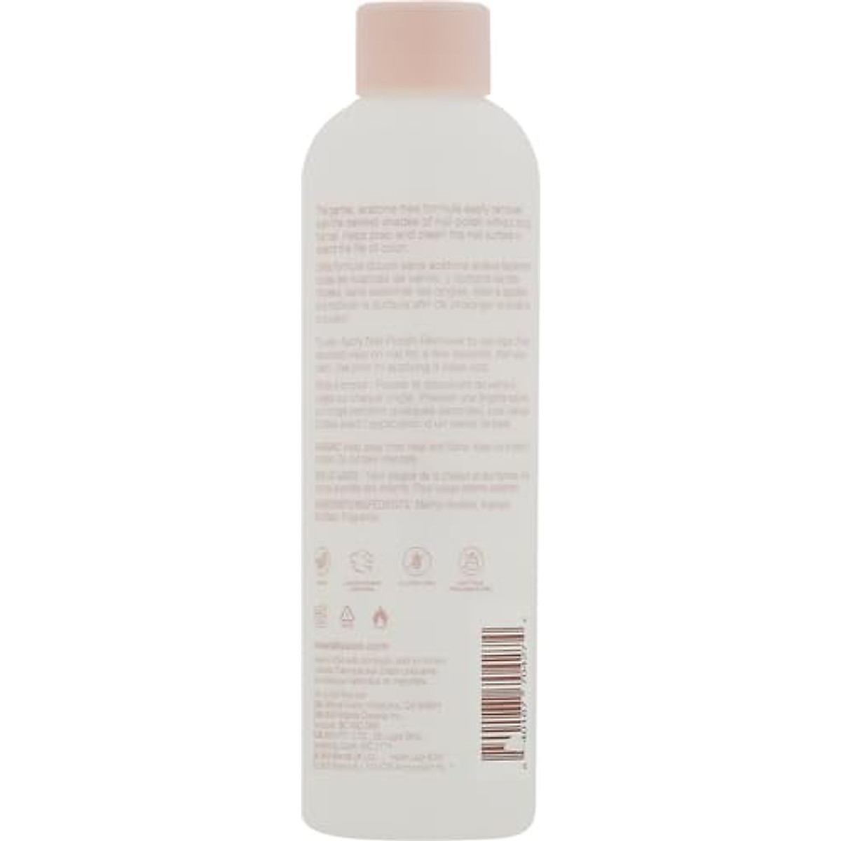 Mineral Fusion Nail Polish Remover, Acetone-Free & Non Drying for Regular & Shellac Nail Polishes, 6 Ounce