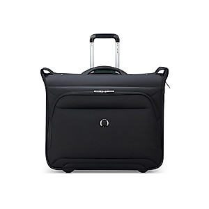 DELSEY Paris Sky Max 2.0 Two Wheel Garment Bag, Black, One Size