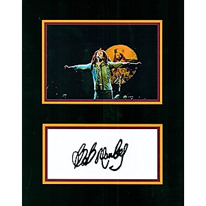 Kirkland Bob Marley 8 X 10 Photo Autograph on Glossy Photo Paper
