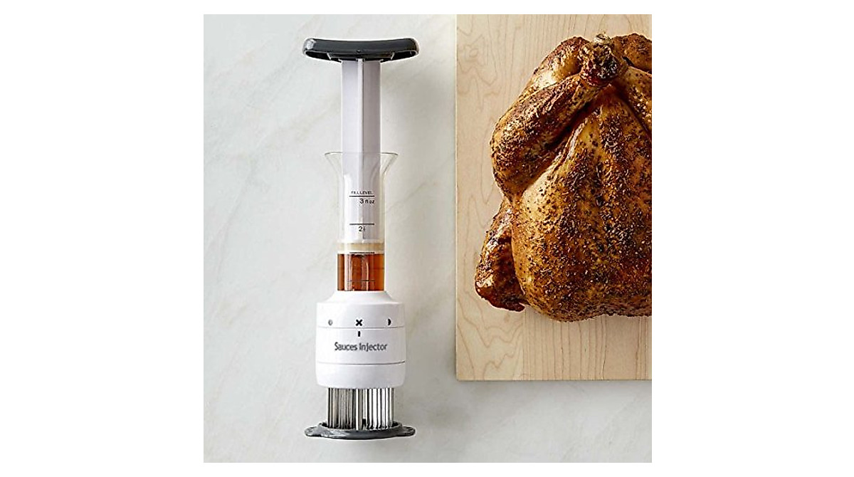 Massary Meat Tenderizer & Marinade Injector - Tenderize & Flavor Your Meats