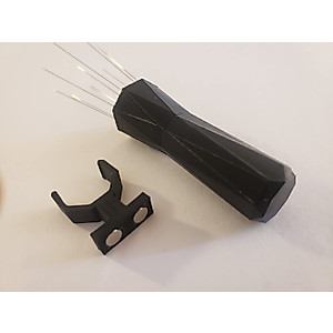 AppaMakes Coffee Stirrer WDT Tool with Magnetic Holder, Black, 0.77 inch x 0.77 inch x 4.3 inch, (JK913)