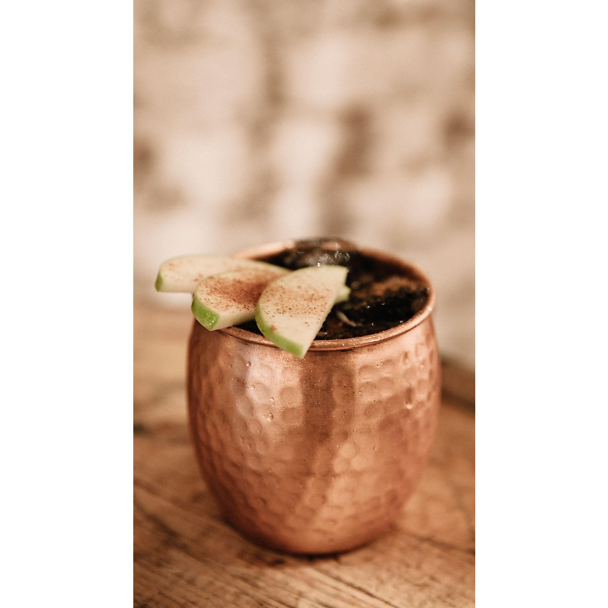 Alchemade 100% Pure Copper Barrel 16 Ounce Mug Perfect For Moscow Mules, Other Cocktails, Or Your Favorite Drinks - Will Keep Beverages Colder Longer