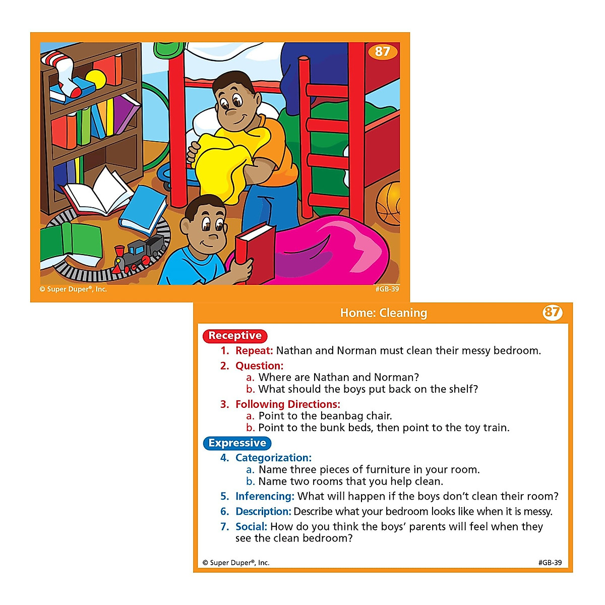Super Duper Publications | Pirate Talk® Receptive & Expressive Language Game | Communication & Social Skills | Educational Learning Materials for Children