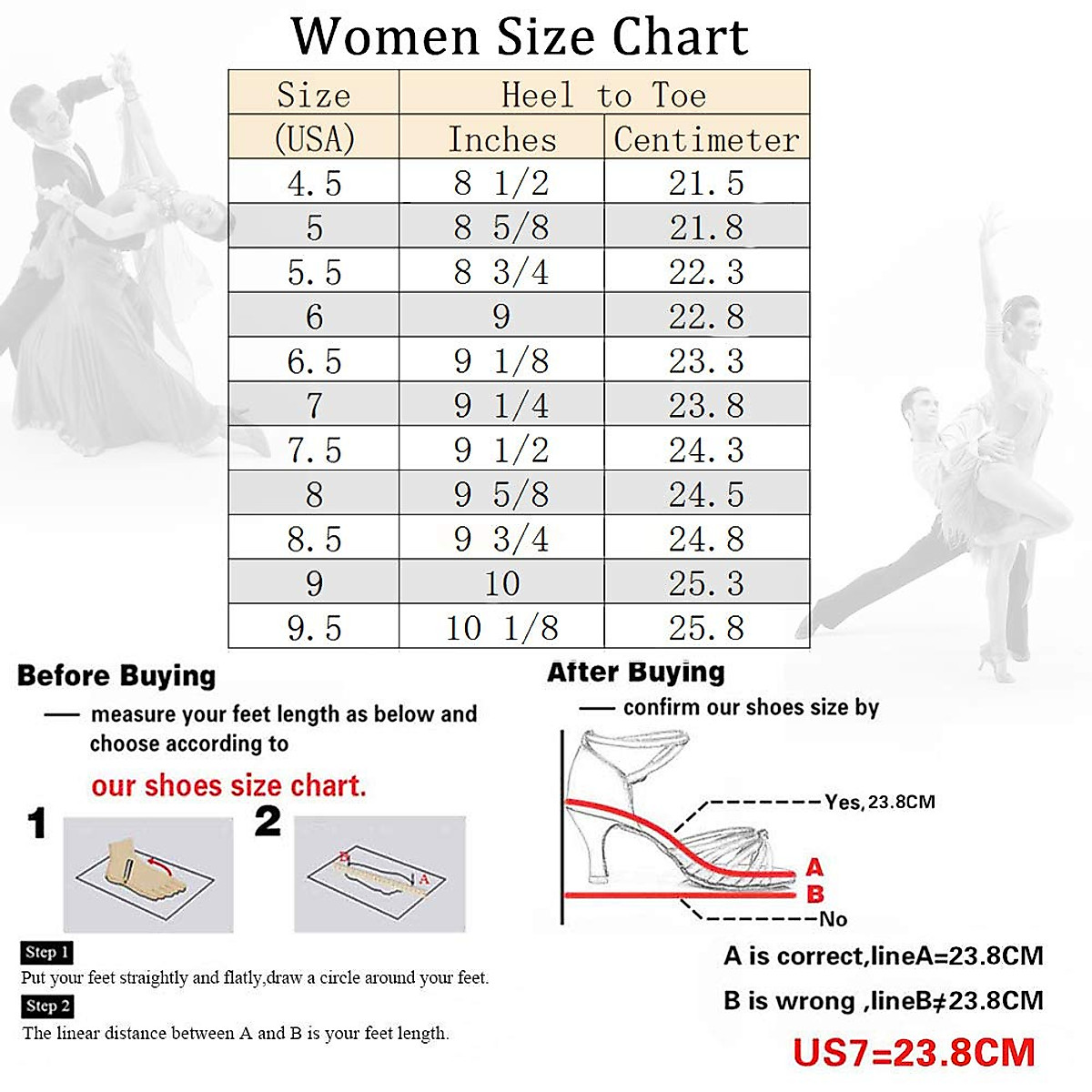 DKZSYIM Women Latin Dance Shoes Rhinestone Ballroom Salsa Performance Dancing Shoes,40402-Brown-6.5,US 10