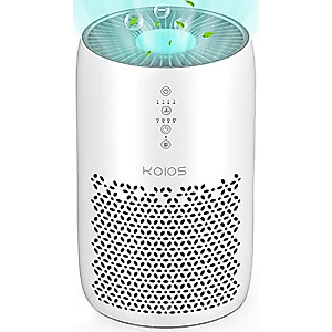 KOIOS Air Purifier for Home Large Room 861 sq ft, High CADR H13 True HEPA Air Filter Cleaner Odor Eliminators for Allergies and Pets Dander Wildfire Smoke Dust Pollen,Filter Indicator, Ozone-Free
