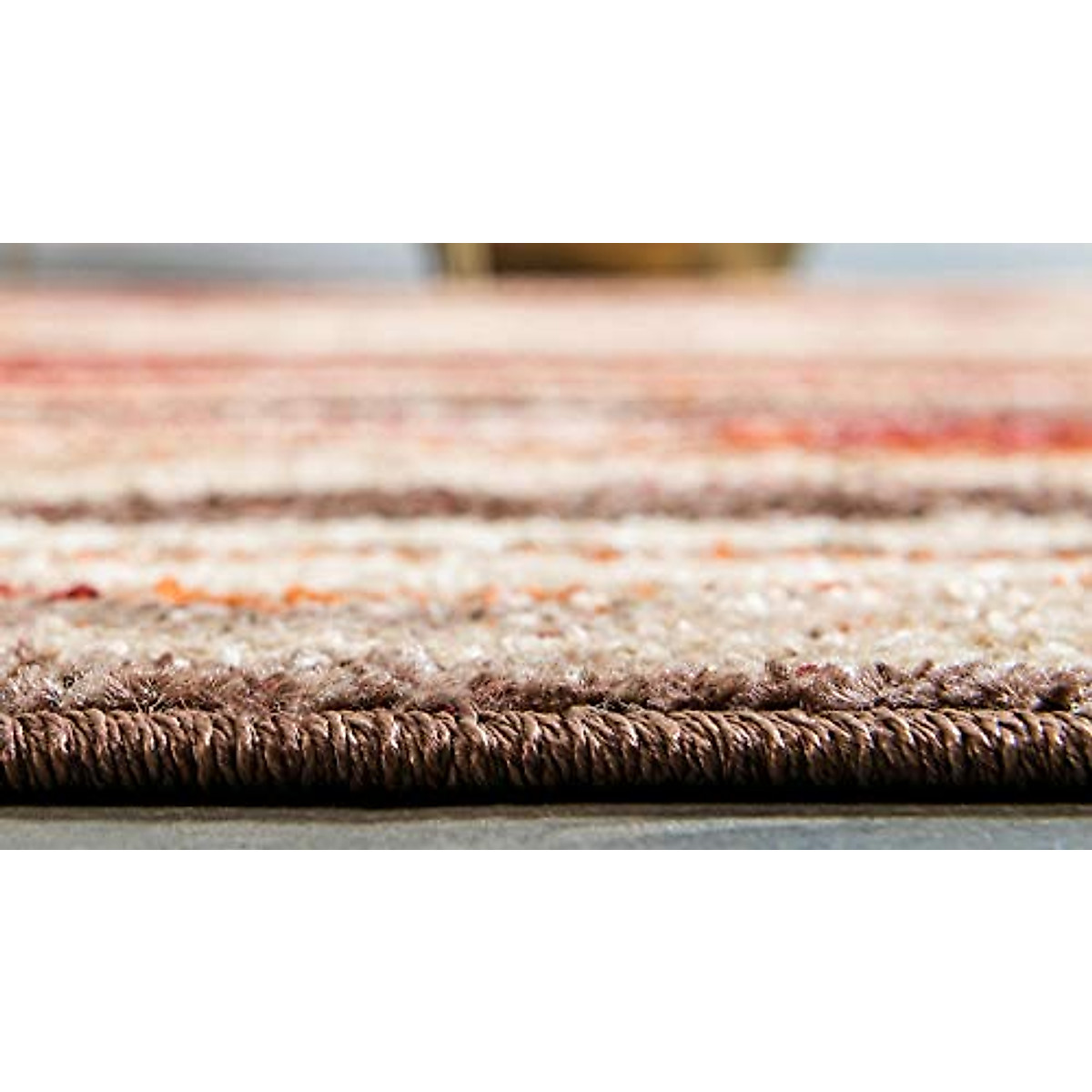 Unique Loom Autumn Collection Area Rug - Wheat (5' 1" x 8' Rectangle, Multi/ Beige)