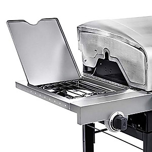 Char-Broil 463377319 Performance 4-Burner Cart Style Liquid Propane Gas Grill, Stainless Steel