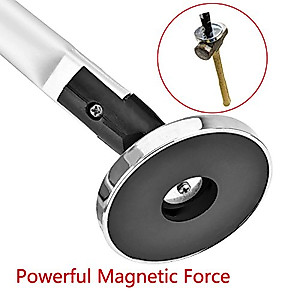 Fabcell Telescoping Magnetic Pickup tool - Screws Parts Finder Magnet Sweeper/45 Inch Super Strength Extendable Telescopic Magnetic Pick-up