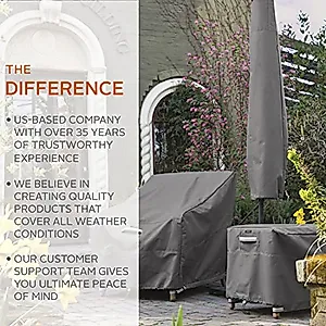 Classic Accessories Ravenna Water-Resistant 98 in. BBQ Grill Cover for Island with Left/Right Grill Head