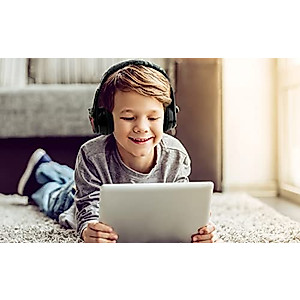 eKids Jurassic World Bluetooth Headphones, Wireless Headphones with Microphone Includes Aux Cord, Kids Headphones for School, Home, or Travel