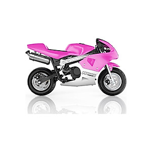 MotoTec Phantom Gas Pocket Bike 49cc 2-Stroke Pink