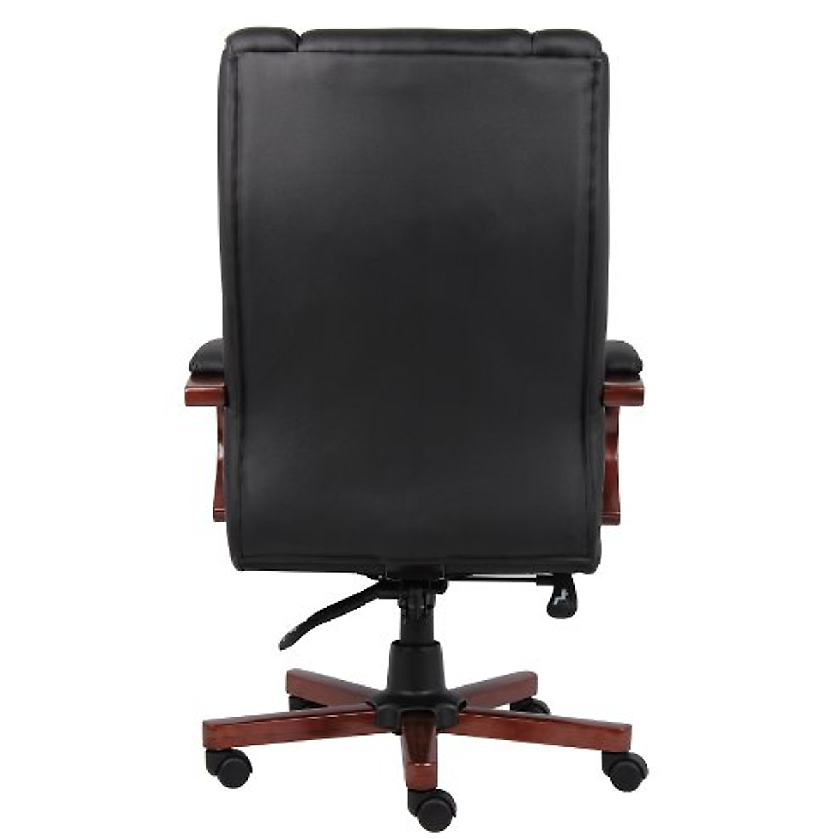 BOSS Office Products High Back Executive Wood Finished Chairs