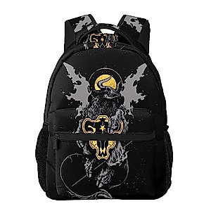 KEWRJFWA Anime Black Clover Backpack Cartoon Bag Lightweight Canvas Couple Backpacks Unisex Office Travel Backpack
