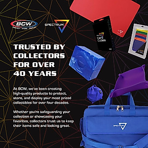 BCW Spectrum Bit Trays - 6 Foldable Silicone Trays for Board Game Storage