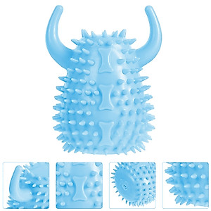 balacoo 3pcs pet Teething Toys Dog Dental chew Toy Puppy Biting Toys Pet Horn Chew Toy Dog Chews for Food Dispensing Toys Pet Molar Toy Tough Dog Toys Dog Gum Massage Toys The Dog Tool TPR