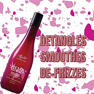 AGADIR Hemp & Red Wine Moisturizing Conditioner, 14.5 Fl Oz