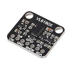 ACEIRMC VL6180 VL6180X Range Finder Optical Ranging Light Sensor Module Gesture Recognition Sensor I2C Interface 3.3V 5V Emitter Ambient Light Sensor for Arduino I2C (4)