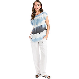 Hard Tail Women's Straight-Up Linen Pant White XL