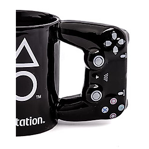 PlayStation Mug Gaming Remote Controller Handle 16oz Cup Game Gift