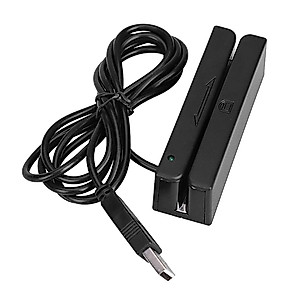 Magnetic Card Reader magnetic stripe reader writer, USB MSR90 3 Tracks Hi-Co Magnetic Stripe Credit Card Swipe Reader