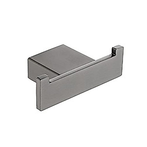 EYHLKM Gray Towel Hook Coat Hat Door Hook Hanger Wall Hook Retro Home Deco Robe Hooks Stainless Steel Bathroom Accessories