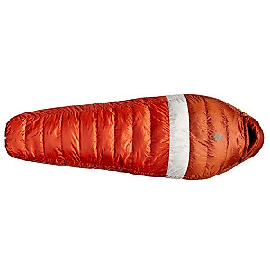 Sierra Designs Get Down 35 Degree Sleeping Bag - 550 Fill Power DriDown (PFC Free), Mummy Style Camping & Backpacking Sleeping Bags for Men & Women, Stuff Sack Included (Regular)