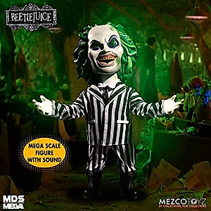 Mezcotoyz - Figurne Beetlejuice - Beetlejuice Talking 38cm - 0696198904031