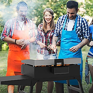 TAILGRILLER Burner Tube Set for Blackstone 22 Inch Table Top Griddle, Set of 2 Stainless Steel Grill Burner Tubes with Screws