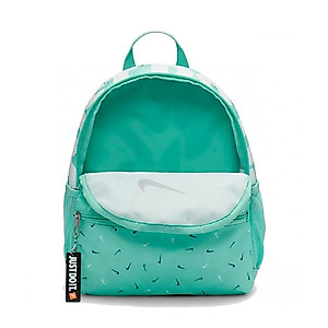 Nike Brasilia JDI Mini Backpack - Teal Logo Specked