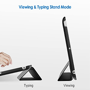 JETech Case for iPad 2 3 4 (2012/2011 Model), Not for iPad Air or iPad Air 2, Smart Cover with Auto Sleep/Wake (Black)