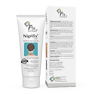 FIXDERMA Nigrifix Cream for Acanthosis Nigricans with Lactic Acid | Dermatologist Tested Retinol Cream | Useful for Dark Body Parts like Neck, Ankles, Armpits & Elbows –3.52 FlOz