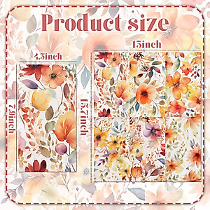 40Pcs Fall Napkins Paper Fall Floral Napkins Thanksgiving Napkins Fall Tableware Autumn Napkins Fall Bridal Shower Napkins Harvest Napkins Fall Party Decorations Thanksgiving Party Supplies