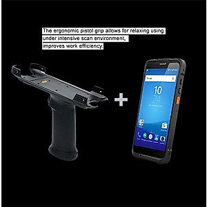 Vanquisher Rugged Android Barcode Scanner, 5.5" Touchscreen Android 11 Handheld Scanner with Zebra SE4710 2D Barcode Reader, WiFi & 4G LTE, for Waterhouse Inventory