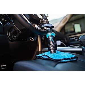 Liquid X Interior Detail - Lightly Cleans & Adds UV Protection - Quick Interior Detailer Leaves Non Greasy Finish (16 oz)