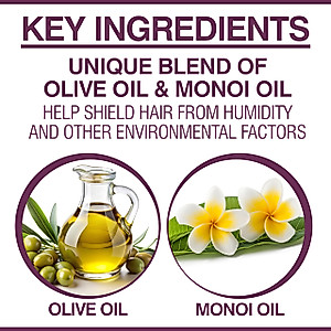 CHI Deep Brilliance Optimum Moisture Shampoo, With Olive & Monoi Oil To Hydrate Hair, Sulfate, Paraben, & Cruelty-Free, 32 Oz