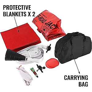 4 Ton Large Car Inflatable Jack Exhaust Air Jack for Car SUV Sedan Wheel Support Jacks Auto Emergency Escape Air Lifting Durable and Suitable for Multiple Scenarios