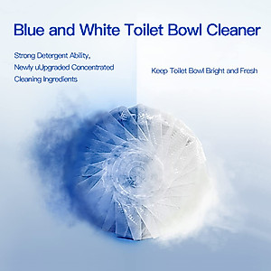 KIISIISO Toilet Bowl Cleaners 40 PACK,Long-Lasting Toilet Bowl Cleaner Tablets with Sustained-Release Technology Against Tough Stains,Automatic Toilet Cleaner for Deodorizing & Descaling