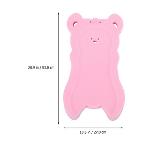 Beavorty Infant Sponge Cushion 2 Pcs Bath Mat Sponge Pp Infant Inflatable Cushion Infant Bath Sponge Pad