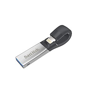 SanDisk 128GB iXpand Flash Drive for iPhone and iPad - SDIX30C-128G-GN6NE
