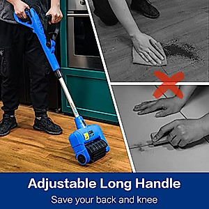 SICENXTOOLS Grout Cleaner for Tile Floors Electric Grout Cleaner Machine Tile cleaner Bundle with A Power Roller Brush Work for Whole House and Big Garden(Grout cleaner bundle)