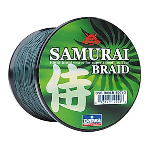 Daiwa Samurai Braid Green 20lb Filler Spool