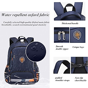 Backpack for kids Elementary School,Lightweight and Durable Leisure School Bags Teen Large Capacity Travel Daypack